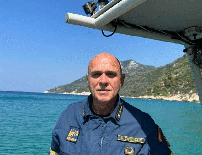 Ευχαριστήρια επιστολή του Αντιπυράρχου Χρήστου Σπυρίδη - Samos24